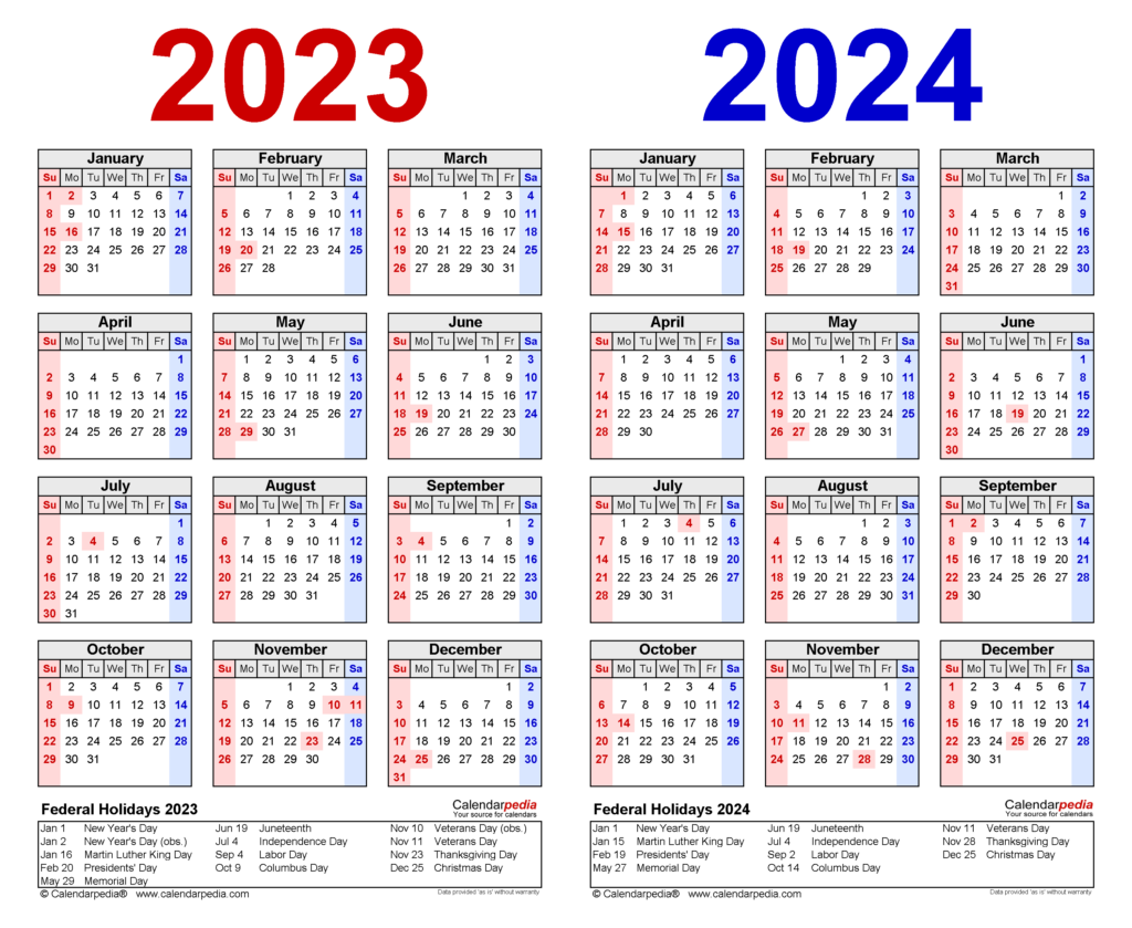 2024-24 Calendar Printable | Printable Calendar 2025