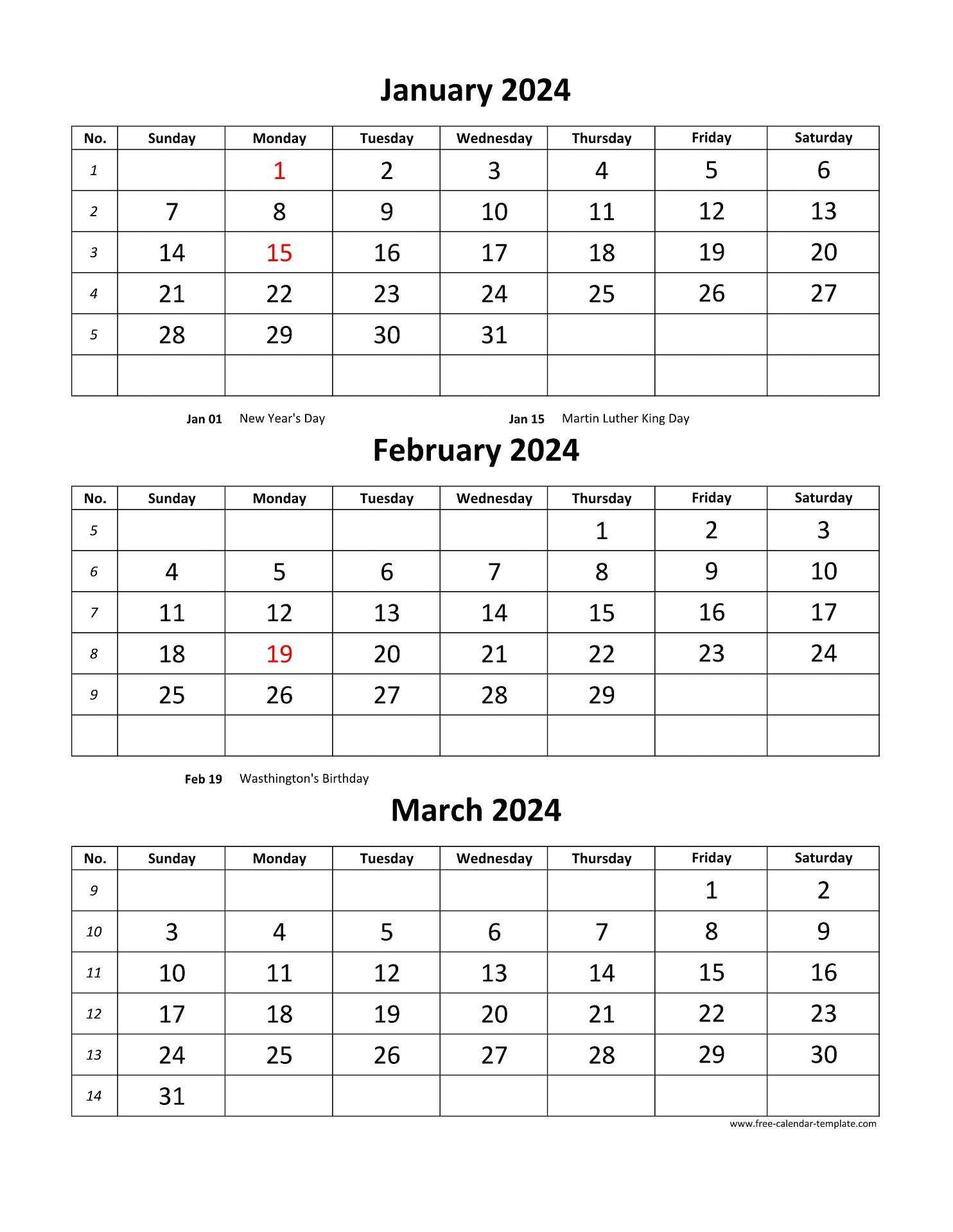Three Month Calendar 2024 Free Printable - Cass Maryjo Three Month Calendar 2024 Free Printable - Cass Maryjo